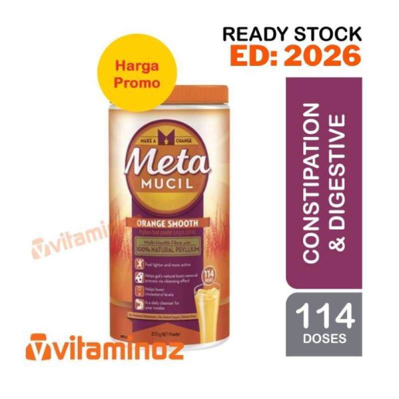 Jual Metamucil Multi Health Fibre - 114 Doses 673 Gram Di Seller ...