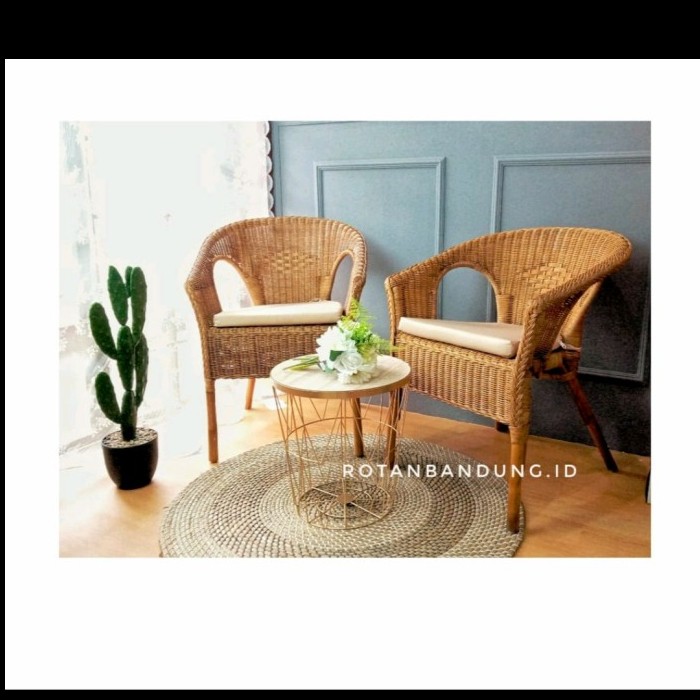 Jual KURSI ROTAN TERAS /KURSI SANTAI/KURSI OUTDOOR/ASLI ROTAN di Seller ...