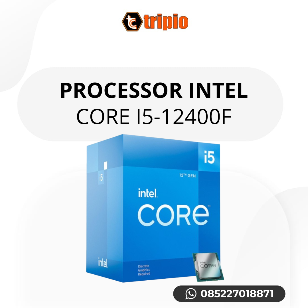 Jual Processor Proc Intel I5-12400f Lga 1700 Box Di Seller Tripio ...