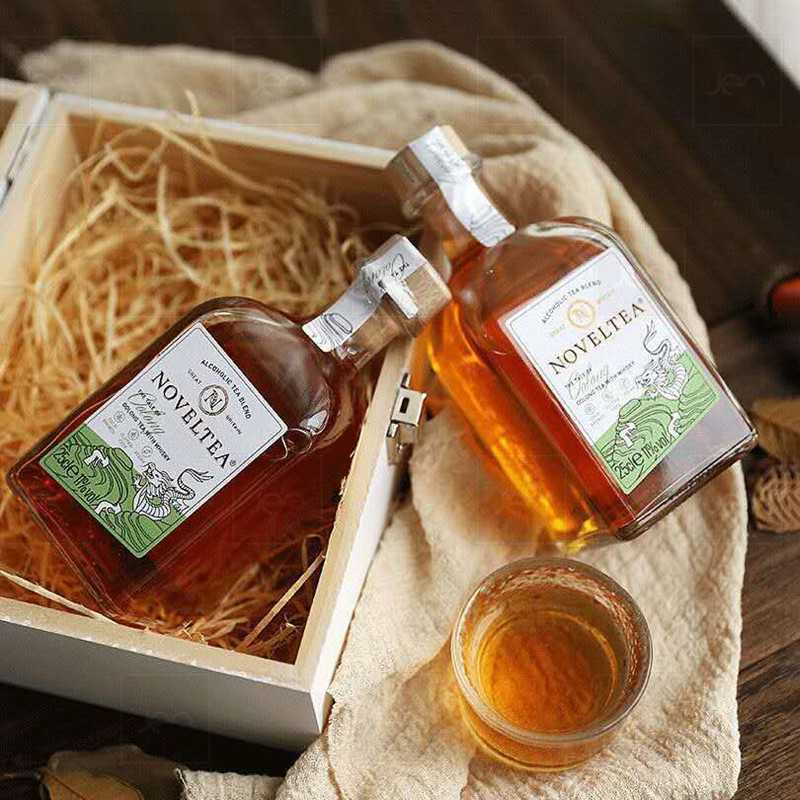 Jual Jen Botol Kaca Persegi Model Japanese Shochu Botol Kemasan ...