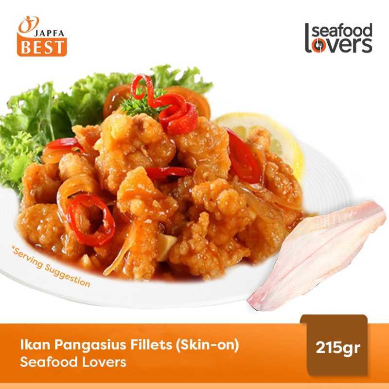 Promo Fillet Ikan Pangasius Skin On Ikan Patin Seafood Lovers 215gr