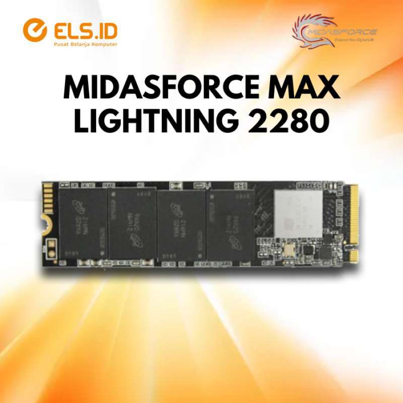 Promo SSD m.2 NVMe 512GB Midasforce Max Lightning 2280 Diskon 7% di ...