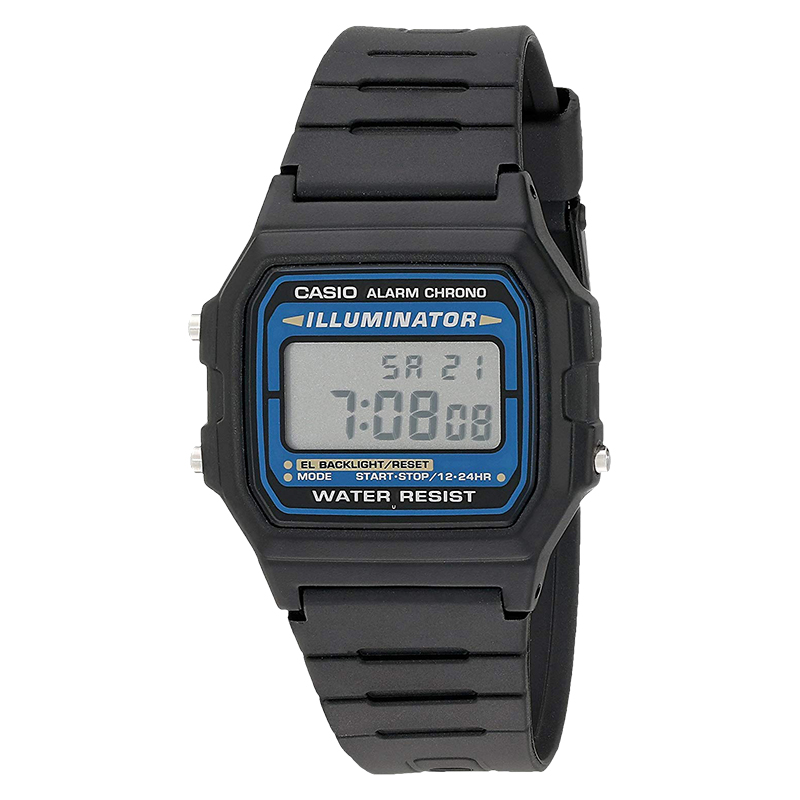 Promo Jam Tangan Unisex Casio General F-105W-1ADF 7 Years Battery Life Digital Dial Black Resin ...