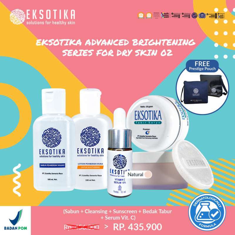 Jual EKSOTIKA Advanced Brightening Series for Dry Skin 02 di Seller ...