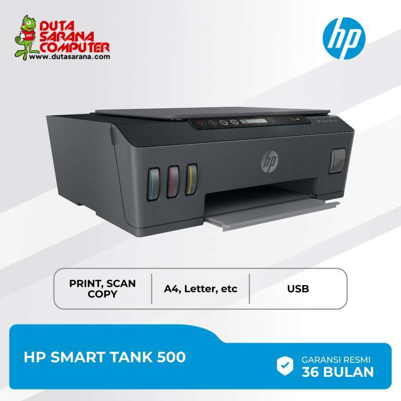 Jual Printer Hp 500 Printer Smart Tank All In One [print/ Scan/ Copy] Di Seller Duta Sarana ...