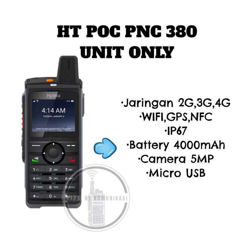 Jual Ht Poc Hytera Pnc380 Include Platfrom Pocstar Permanen Di Seller Lapak Ht Komunikasi ...