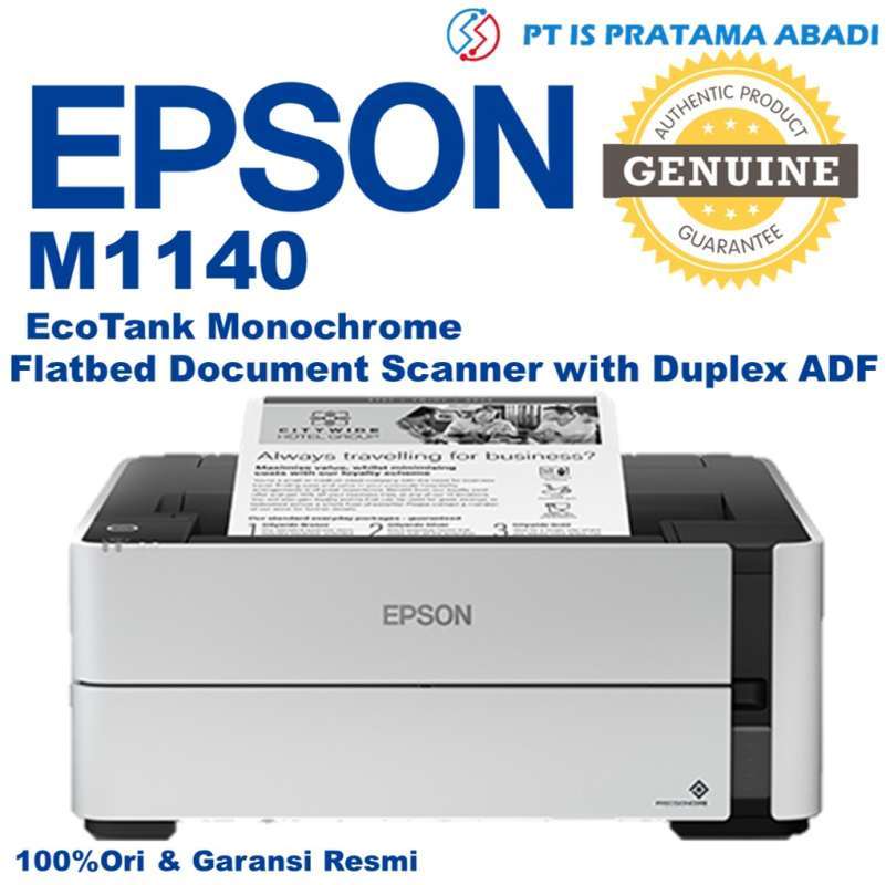Jual Epson M1140 Ecotank Monochrome Ink Tank Printer Di Seller Pt. Is ...