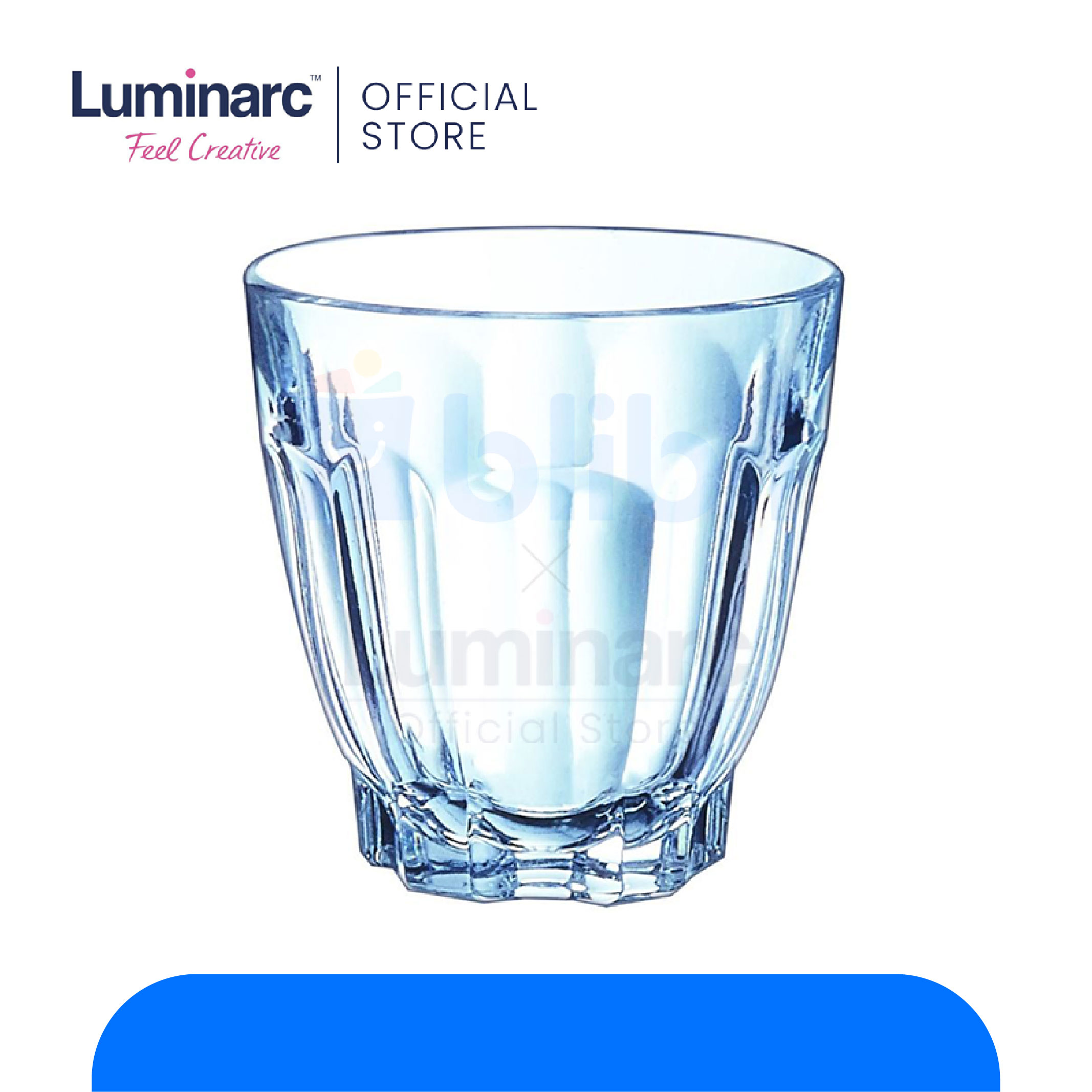 Promo Luminarc Gelas Minum Arcade 9 Cl / 6 Pcs Diskon 12% Di Seller ...