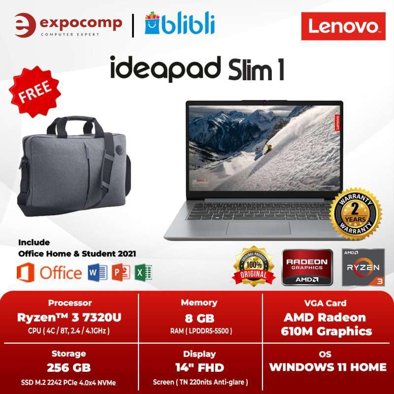 Jual Lenovo Ideapad Slim 1 14 Amn7 Amd Original Murah - Harga Diskon ... Jual Lenovo Ideapad Slim 1 14 Amn7 Amd Original Murah - Harga Diskon ...