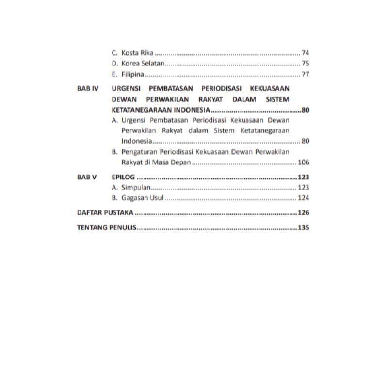 Jual Buku Pembatasan Periodisasi Kekuasaan Dewan Perwakilan Rakyat Dalam Sistem Ketatanegaraan 