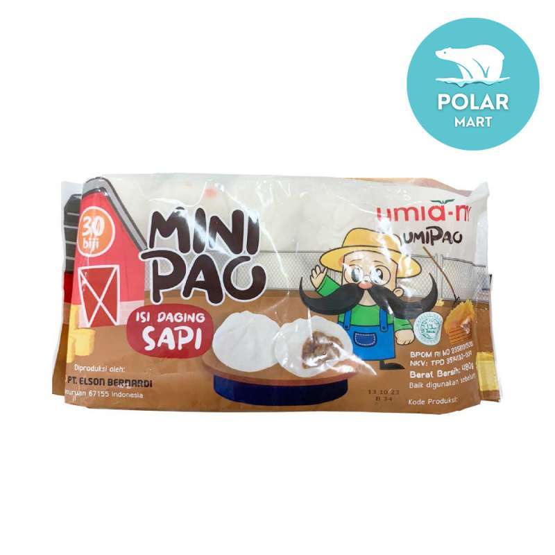 Jual Umia-Mi Mini Pao Rasa Daging Sapi Isi 30 Pcs 480 Gram (FROZEN FOOD ...