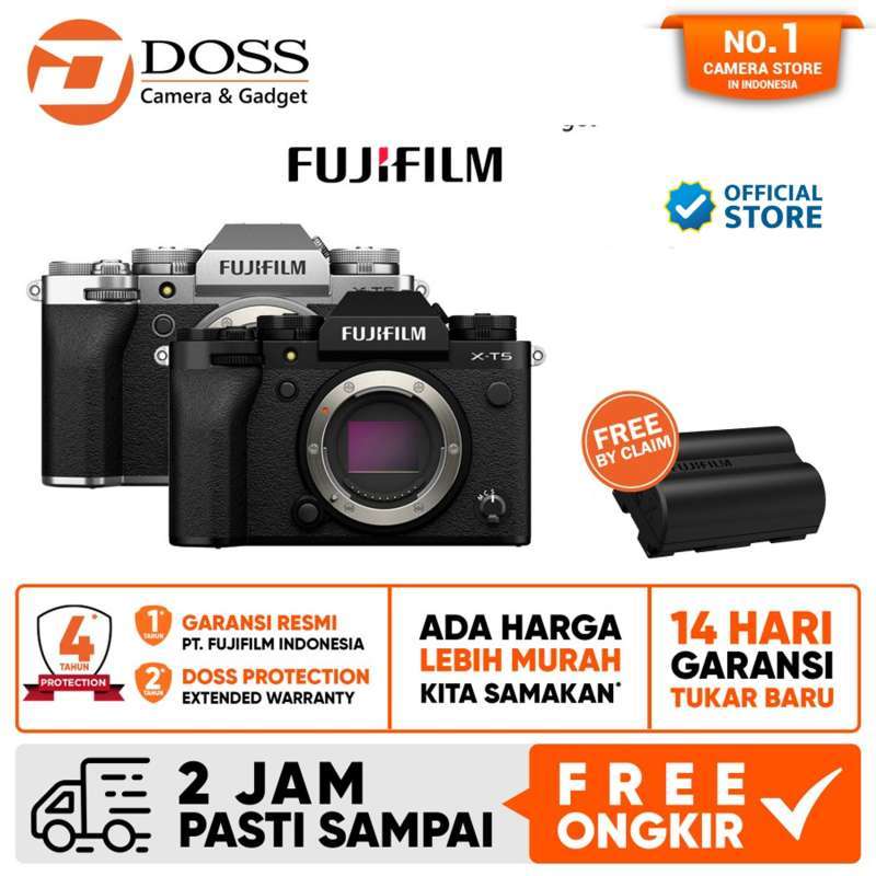 Jual Fujifilm X-t5 Mirrorless Camera Fujifilm Xt5 Di Seller Doss Jogja Official Store - Doss ...