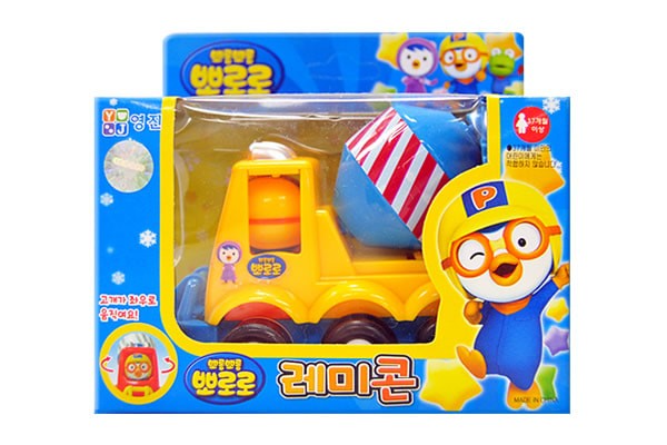 Promo Pororo & Friends Pullback Mixer Mainan Anak [original] Diskon 37% ...