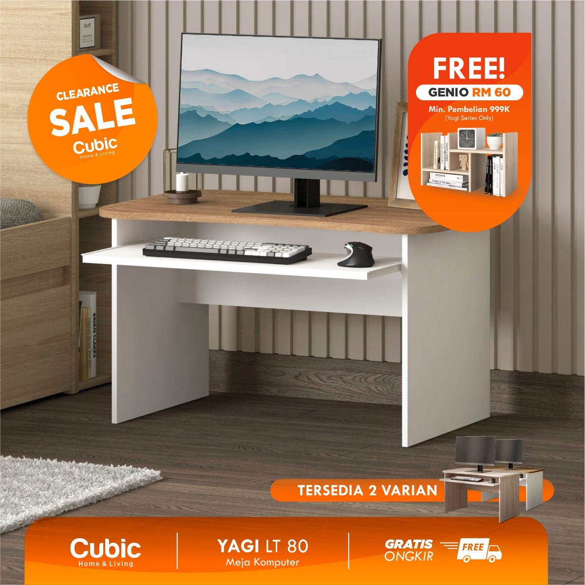 Meja Komputer Lesehan - Harga Terbaru Mei 2024 | Blibli