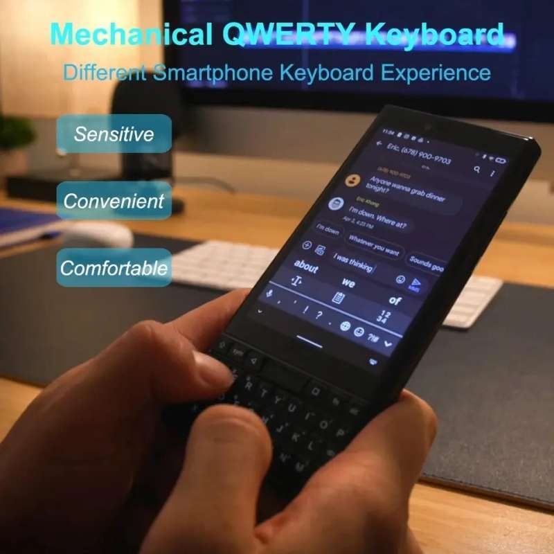 Jual Unihertz Titan Slim - 6gb+256gb Keyboard Qwerty 4100mah Android 11 ...