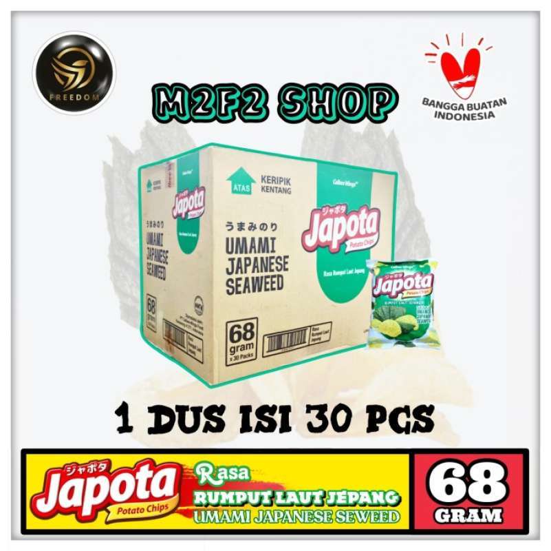 Promo Keripik Kentang Japota Potato Chips Umami Japanese Seaweed ...