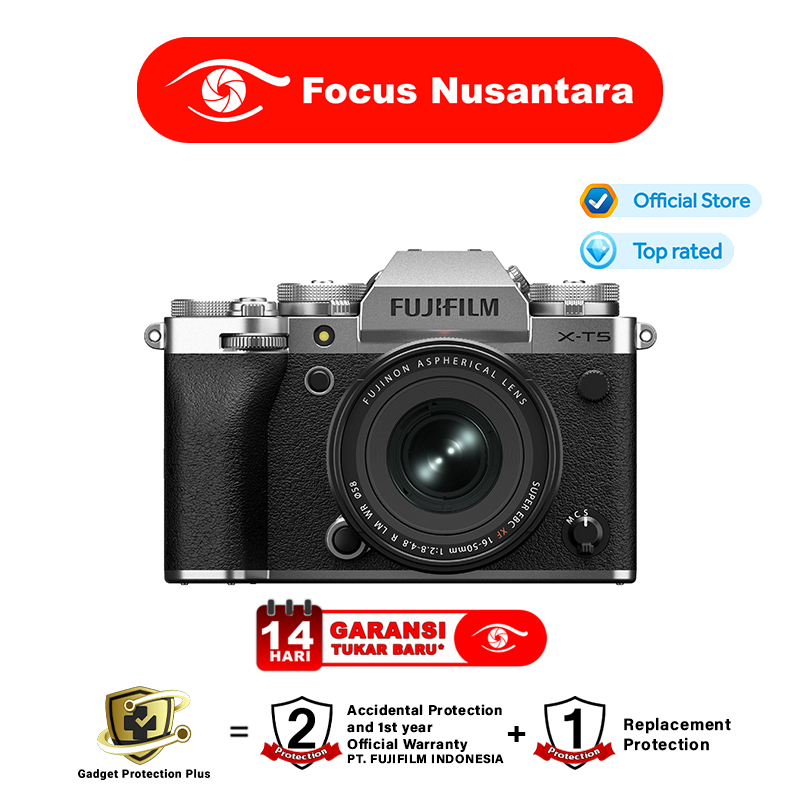 Jual Focus Nusantara - Fujifilm X-t5 / Fuji Xt5 / Fujifilm Xt5 Body ...
