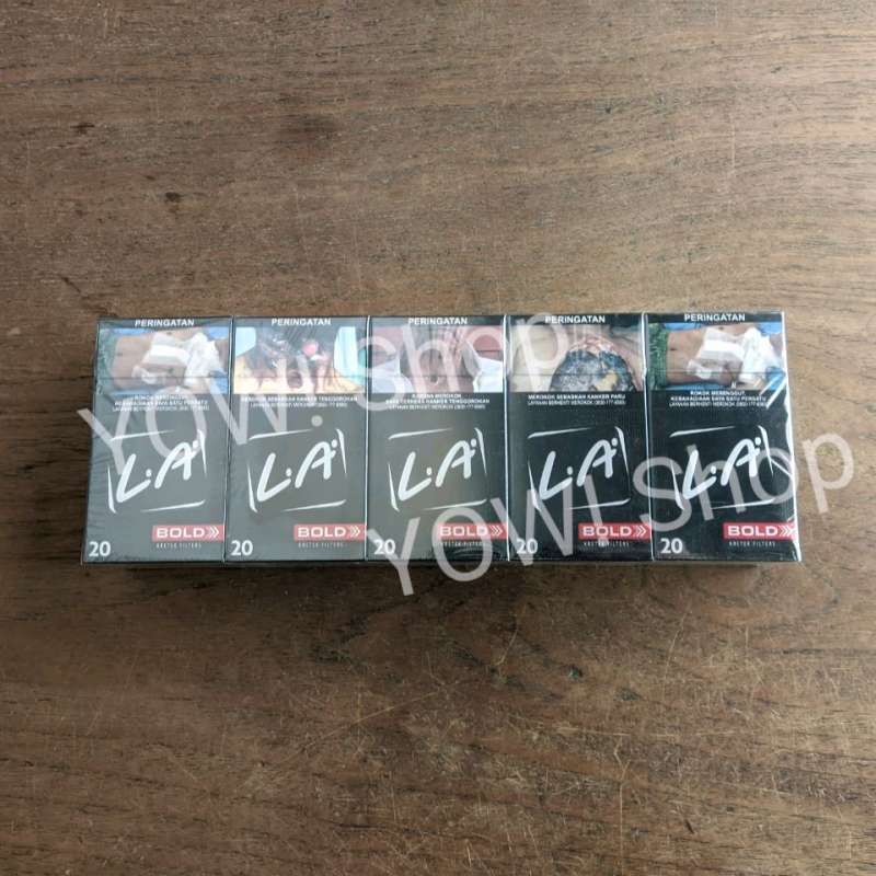 Jual Rokok La Bold Hitam Filter Isi 20 Batang - 10 Pack=1 Slop Di ...