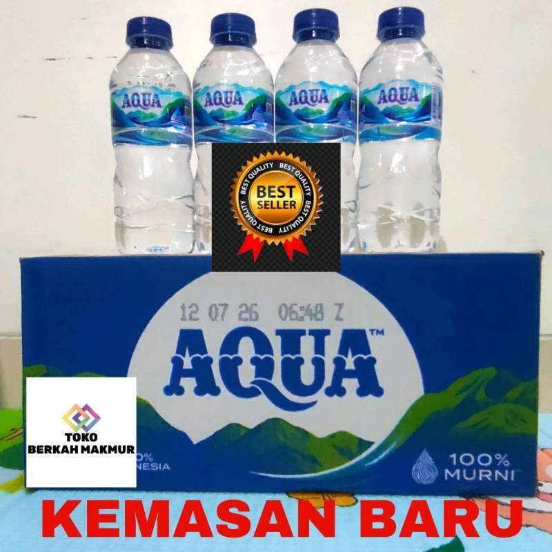 Promo Aqua Botol 330 Ml Diskon 6% Di Seller Toko Berkah Makmur - Jl ...