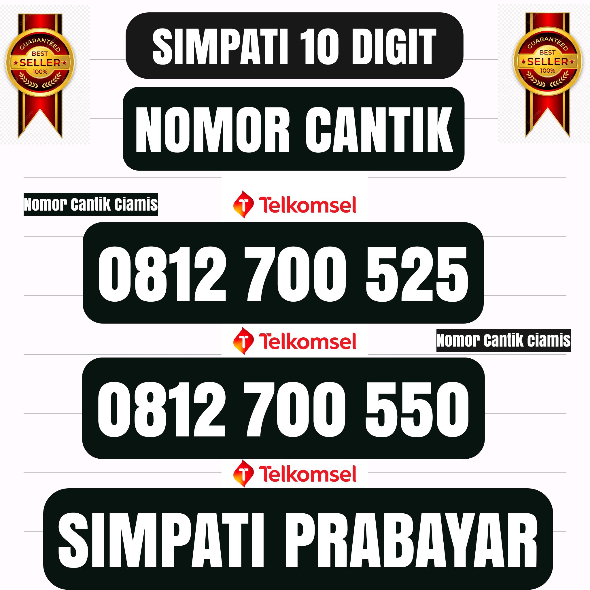 Jual Kartu Nomor Cantik Telkomsel 10 Digit Spesifikasi Original, Murah & Diskon Harga April 2024 ...