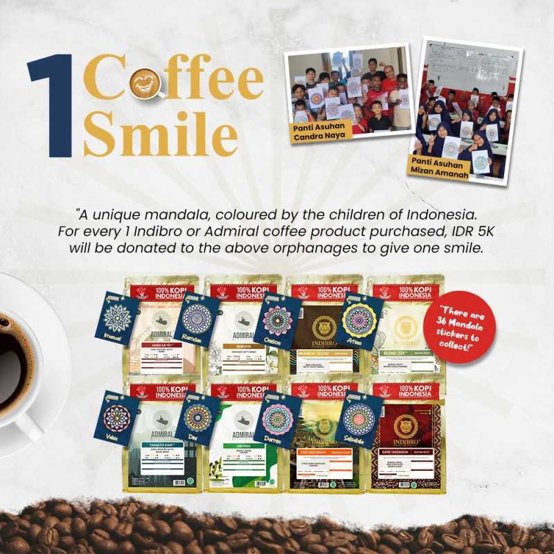 Jual Kopi Indibro Indibro Primavera Blend - 100gr, 200gr, 1kg | 100% ...