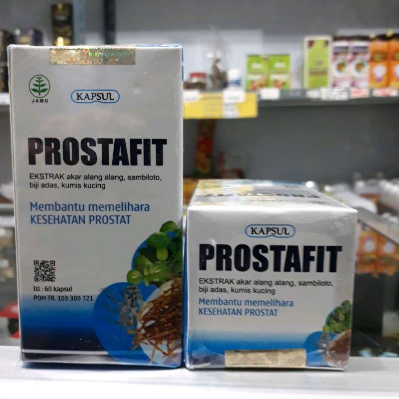 Promo Prostafit 60 Kapsul Herbal Prostat Susah Buang Air Kecil/kencing ...