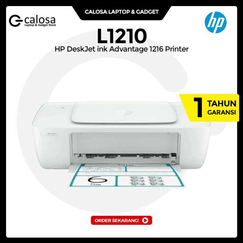 Jual HP DeskJet ink Advantage 1216 Printer Original Garansi Resmi 1 ...