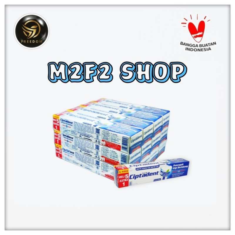 Promo Pasta Gigi Ciptadent Maxi 12 Plus Fresh Mint - 75 Gr (kemasan ...