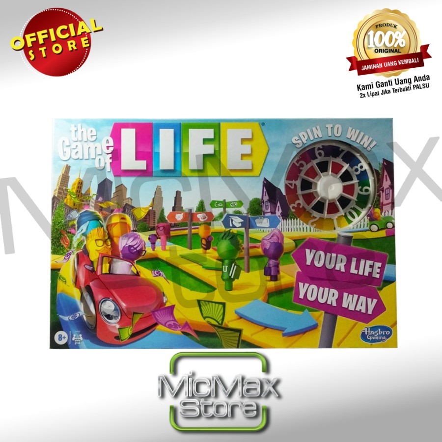 Jual Hasbro Gaming Game Of Life Original Harga Termurah Maret 2024 | Blibli