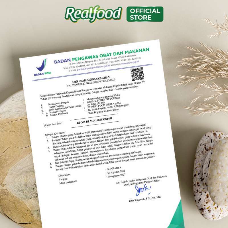 Promo Realfood Trial Forever Young Plus Minuman Sarang Burung Walet ...