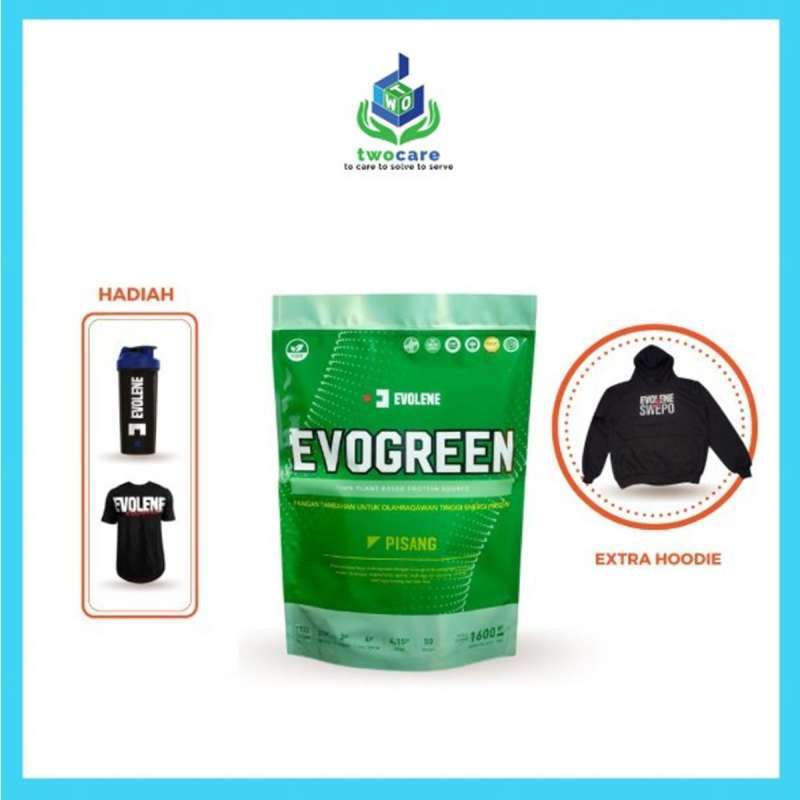 Jual Evolene - Evogreen 50S 100% Plant Based Protein Vegan Protein ...