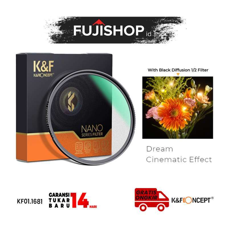 Daftar Harga Knf Filter Black Mist Nd 77 Mm 💯 Original & Spesifikasi ...