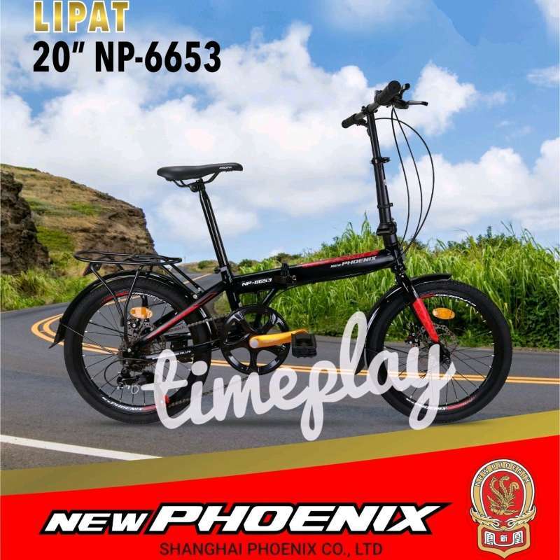 Jual New Phoenix Sepeda Lipat New Phoenix Np 6652 7sp 16 20 Inch Di ...