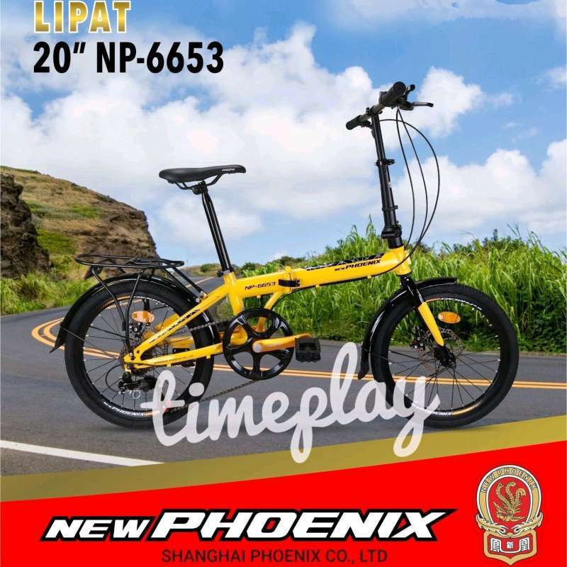Jual New Phoenix Sepeda Lipat New Phoenix Np 6652 7sp 16 20 Inch Di ...