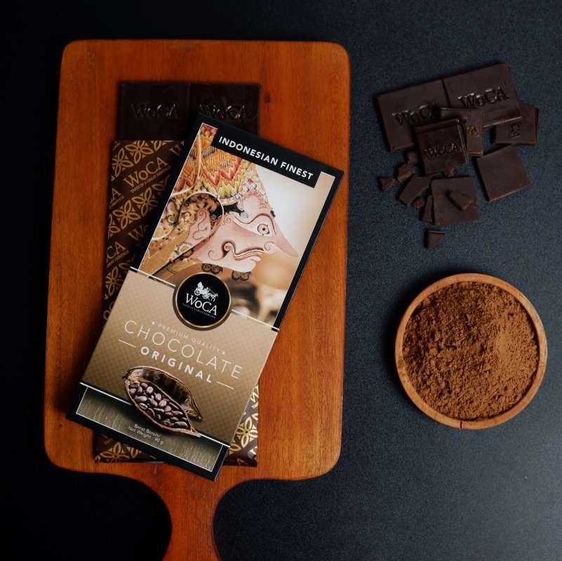Promo Woca Coklat Original Premium Chocolate Bar [90 G] Diskon 31% Di ...