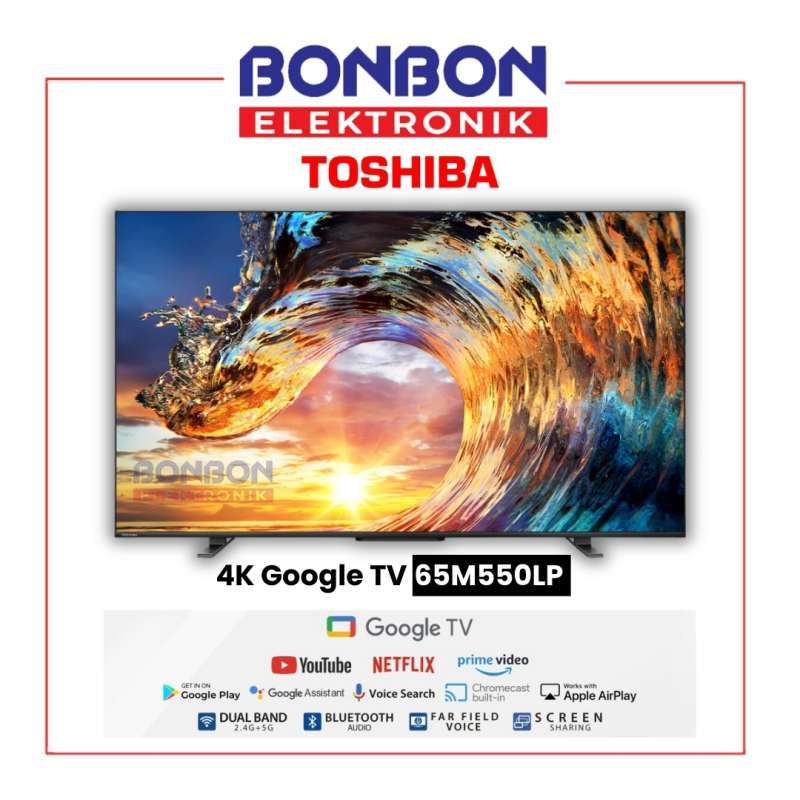 Jual Toshiba Smart Tv 65 Inch 65m550lp Ai 4k Ultra Hd Smart Qled/ 65m550 Di Seller Bonbon ...