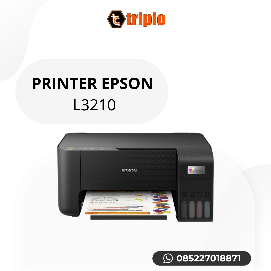 Jual PRINTER EPSON L3210 A4 PRINT SCAN COPY INFUS PABRIK di Seller tripio computer Official ...