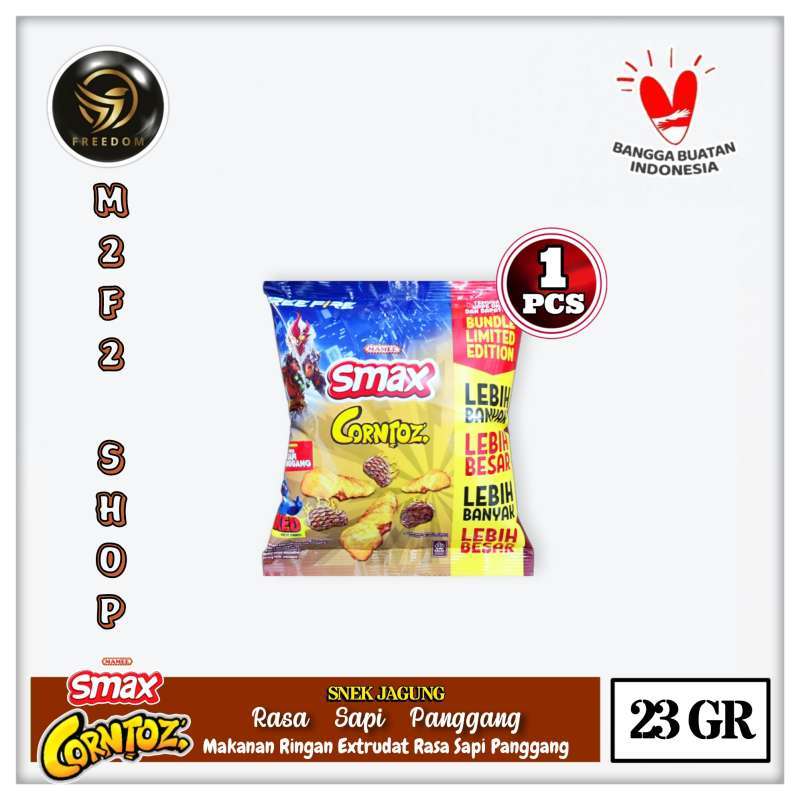Promo Mamee Snack Corntoz Camilan Rasa Sapi Panggang Sachet - 23 Gr ...