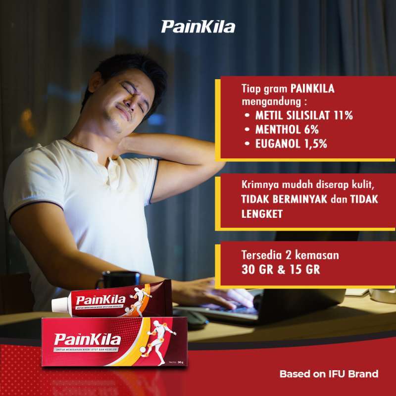 Promo Painkila Cream 30gr - Krim Pereda Nyeri Otot Dan Terkilir Diskon ...