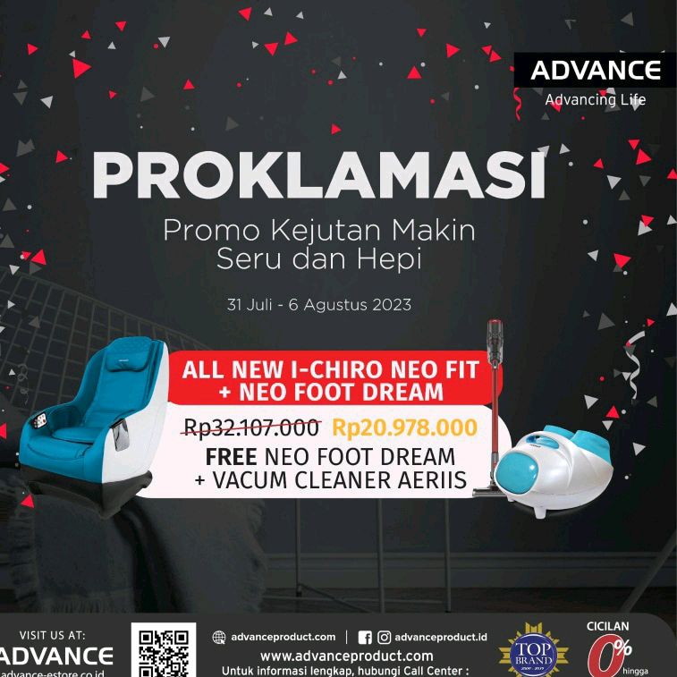 Advance New Ichiro Neo Fit Lengkap Harga Terbaru Juni 2024 | Blibli