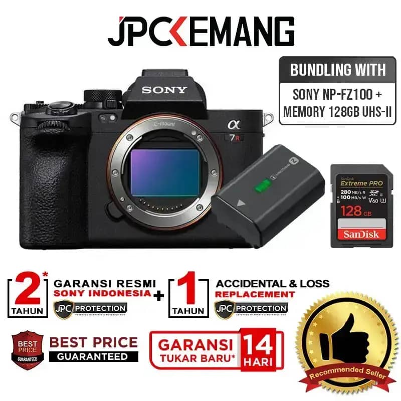 Promo Jpc Kemang Sony A7rv Body Only Sony Alpha A7r V A7 Rv A7r5 ...