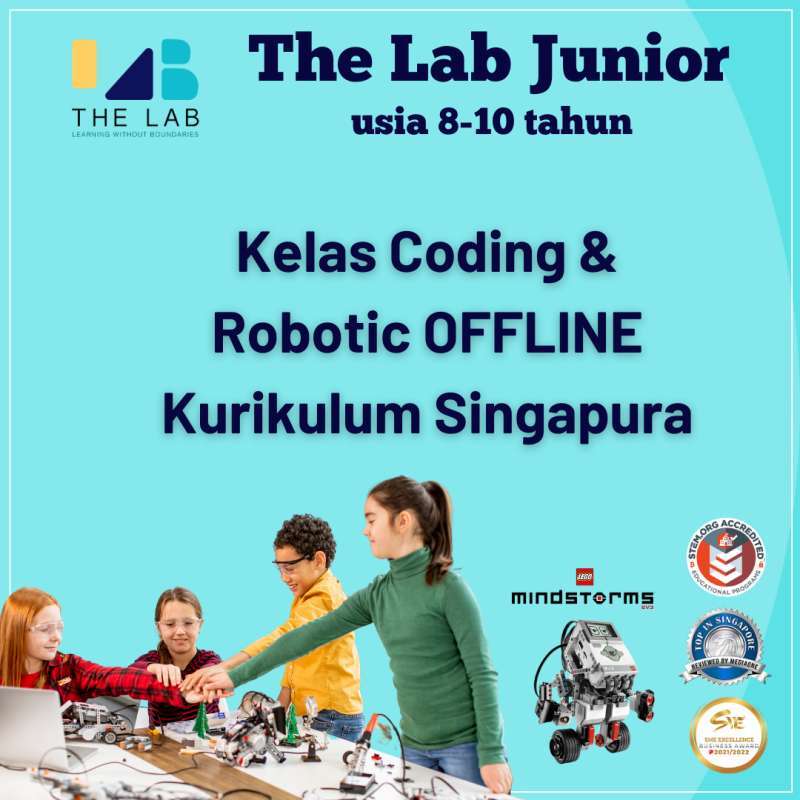 Jual The Lab Junior - Kelas Coding Untuk Usia 8-10 Tahun - 2 Term Di ...