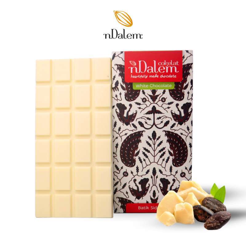 Jual Cokelat Ndalem | White Chocolate Bar With Cacao Butter | Snack ...