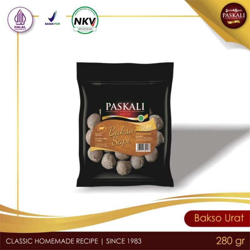 Jual Paskali - Bakso Sapi Urat [280 Gr/ 20 Pcs] Di Seller Paskali ...