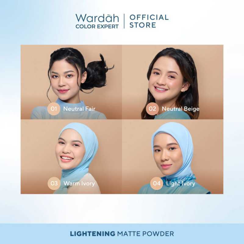 Promo Wardah Lightening Matte Powder Diskon 18% di Seller GAR cosmetic ...