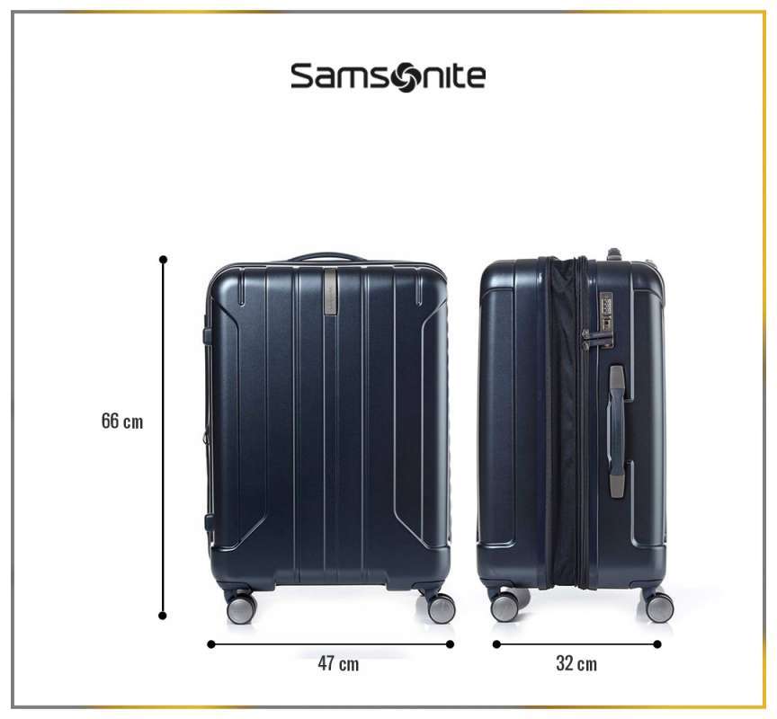 Promo Samsonite Koper Hardcase Niar Medium 24 Inch New Lock - Matt ...
