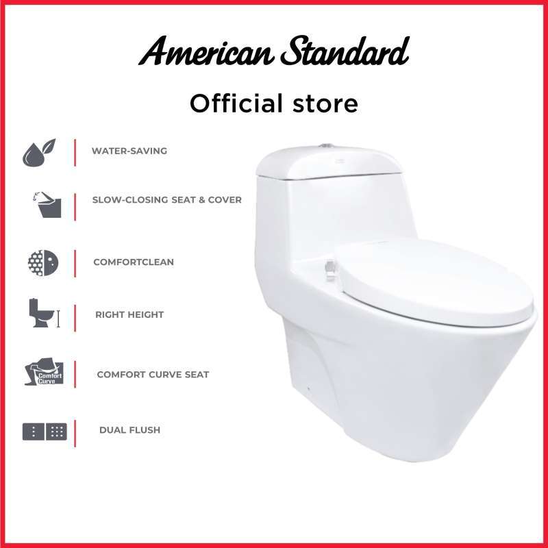Jual American Standard Kloset Duduk - Active One Piece Complete Set ...