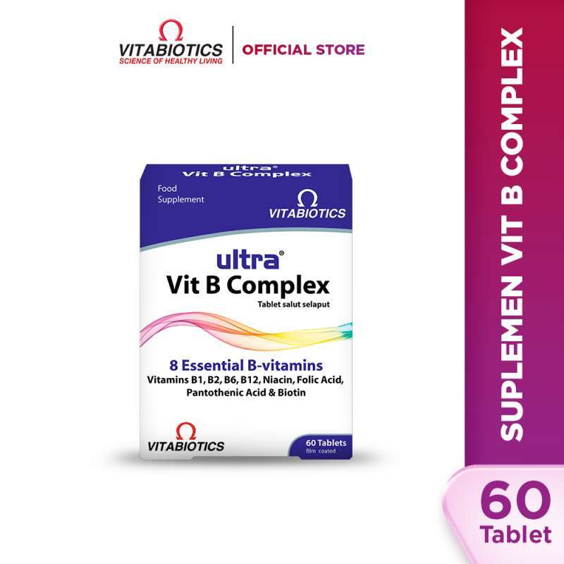 Promo Vitabiotics Ultra Vitamin B Complex 60 Tablet - Suplemen Vit B ...