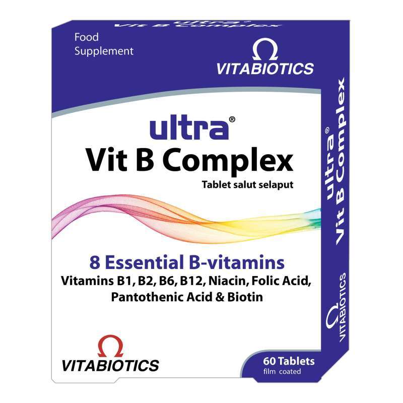 Promo Vitabiotics Ultra Vitamin B Complex 60 Tablet - Suplemen Vit B ...