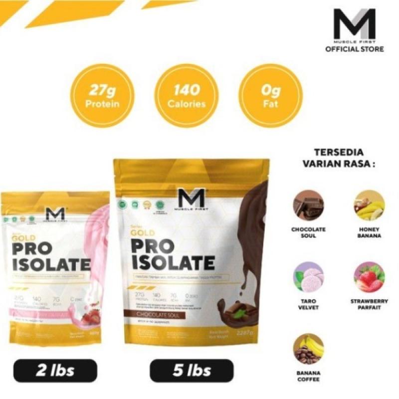Jual Muscle First M1 Pro Isolate Protein 5lb 2,3kg Whey Isolate Di ...